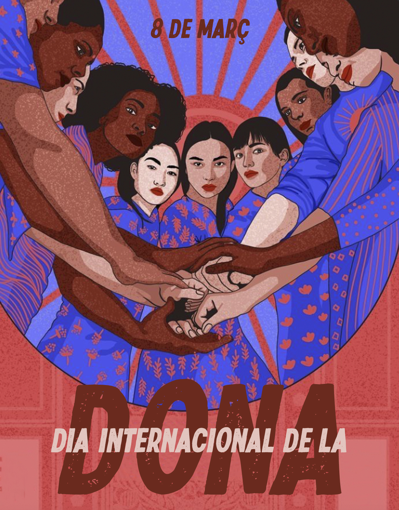 Cartell ACT de Jordi Peiró – Dia Dona #PasionConTinta | Rosa López